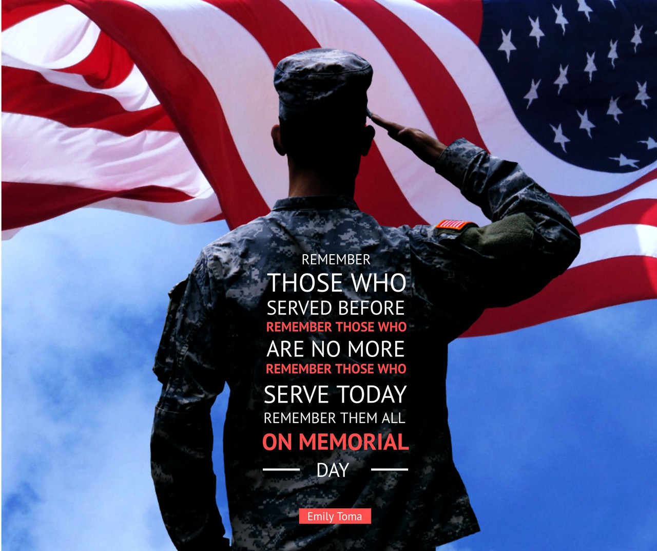 Memorial Day Remember Honor FCP Live In